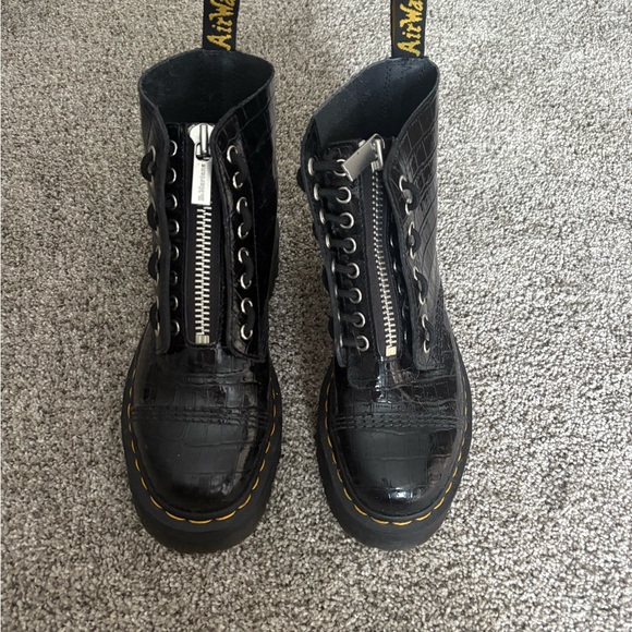 Dr. Martens | Shoes | Doc Marten Sinclair Croc Platform Boots | Poshmark